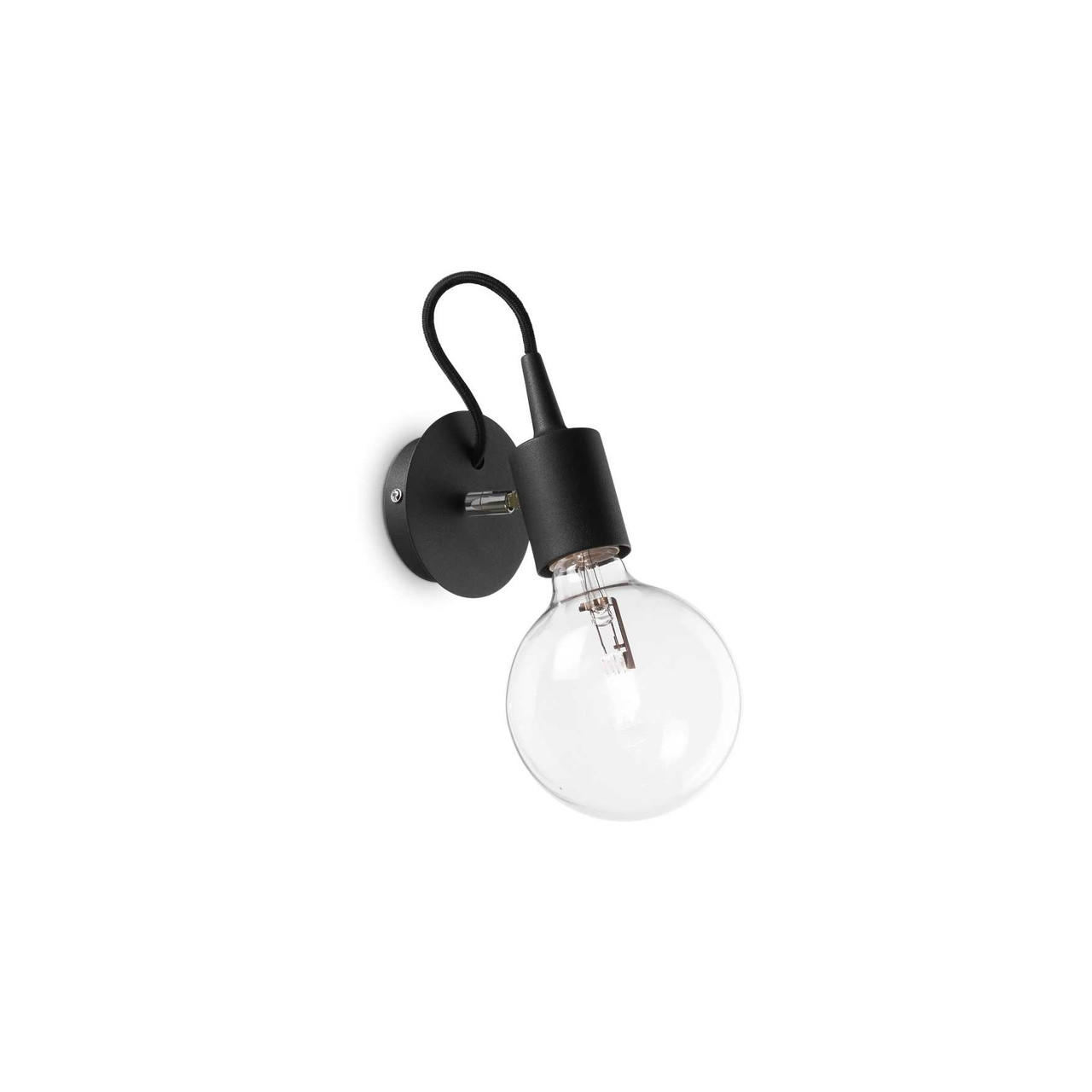 Edison AP1 Black Adjustable Wall Light