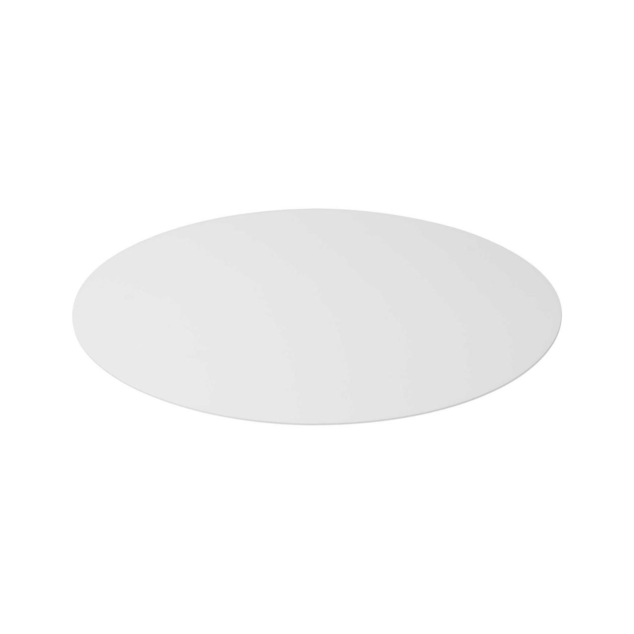 Set Up Disco White Acrylic Diffuser 70cm Flush Ceiling Light