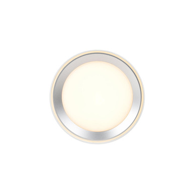 Landon White Round 8.2cm IP44 LED Bathroom Ceiling Light