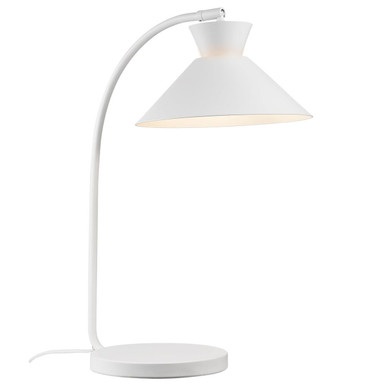 Dial Grey with Adjustable Diffuser Table Lamp