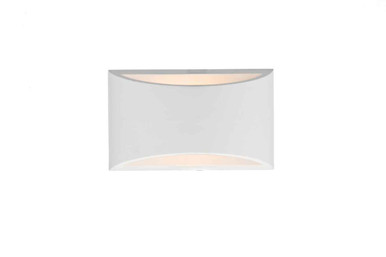 Hove 2 Plaster Light Up and Down Light Large Wall Light