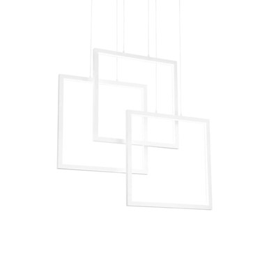 Frame SP White Square LED Pendant Light