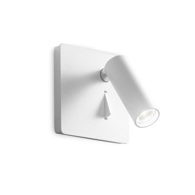 Lite AP White Adjustable LED Wall Spotlight