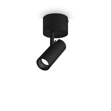 Play PL Black with Adjustable Ceiling Spotlight