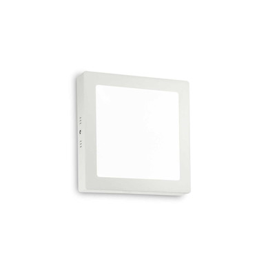 Universal PL White Square 22cm Ceiling or Wall Light