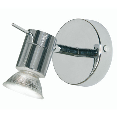Cara Chrome Adjustable IP44 Spotlight