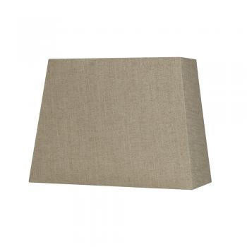 Linen Rectangular Bracken 25cm Lamp Shade Only