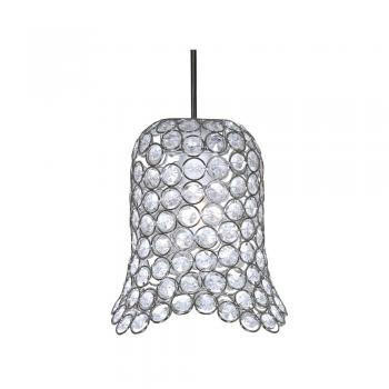 Ireby Chrome Non Electric 19cm Easy Fit Pendant Light