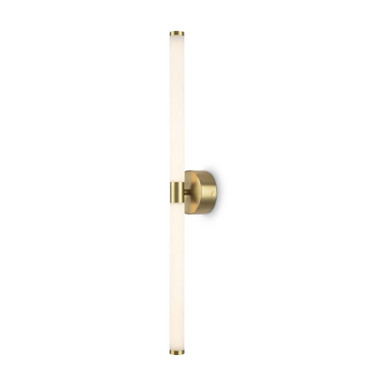 Axis 2 Light Gold with White Diffuser Up and Down Wall Light