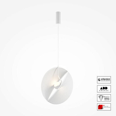 Reflex White Pendant Light