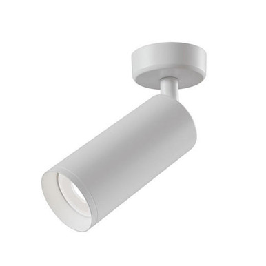 Focus White Adjustable Spotlight
