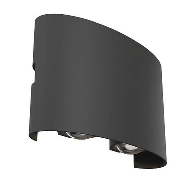 Strato Grey 4W IP54 Wall Light