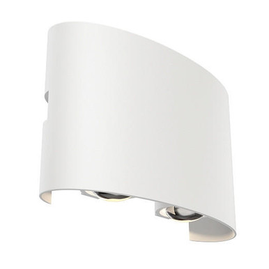 Strato White 4W IP54 Wall Light
