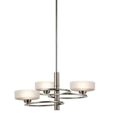 Aleeka 3 Light Classic Pewter Pendant Light