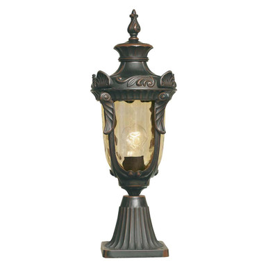 Philadelphia Old Bronze IP44 Top Post Light