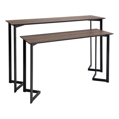 Lulani Nested Mocha Console Table