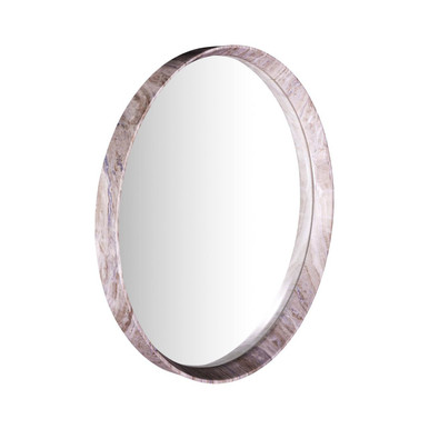 Seyah Brown Stone Effect 54cm Mirror