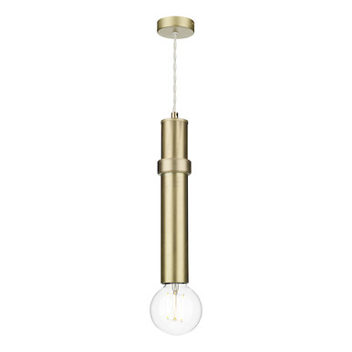 Adling Butter Brass Single Pendant Light