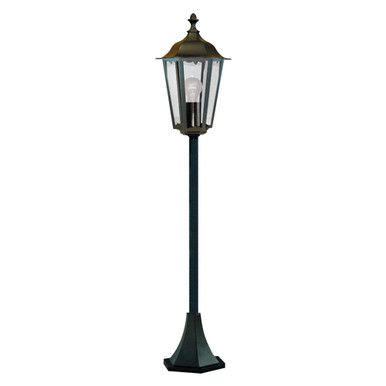 Alex Black Outdoor 105cm Post Top Lantern
