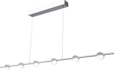 Slim Small 100cm Round Bar Pendant Light