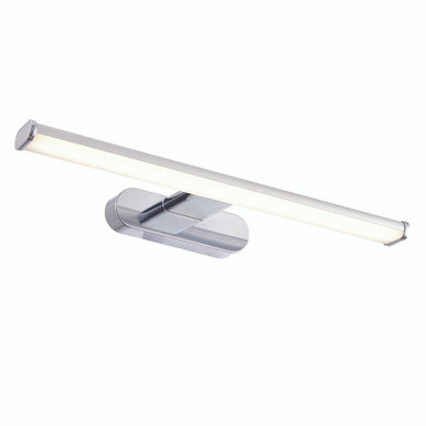 Moda Chrome with Frosted Shade IP44 Wall Light