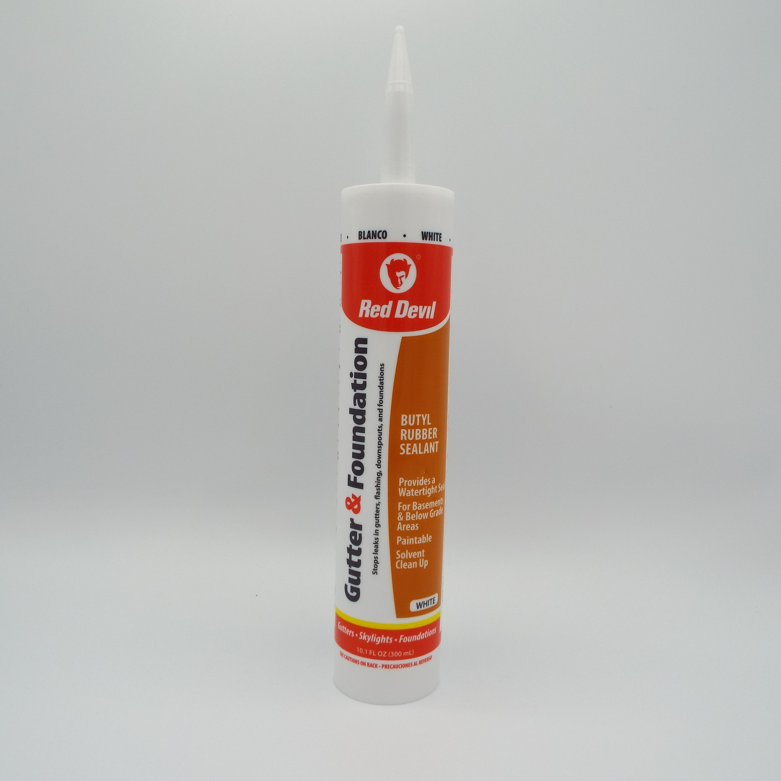 Gutter & Foundation Sealant 10.1 FL. OZ. Cartridge White - The Plumbing ...