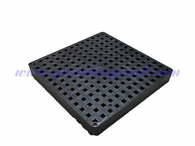 TUF-TITE Drain Grate -B4-DG Grate,Plastic,Black - The Plumbing Mall