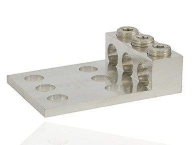 NSI 3-350L2/L4 Dual Rated Mechanical Panelboard Lug, 350 MCM-6 AWG Wire ...