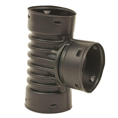 Advanced Drainage Systems 0524AA Reducing Tee, 5" x 4" - The Plumbing Mall