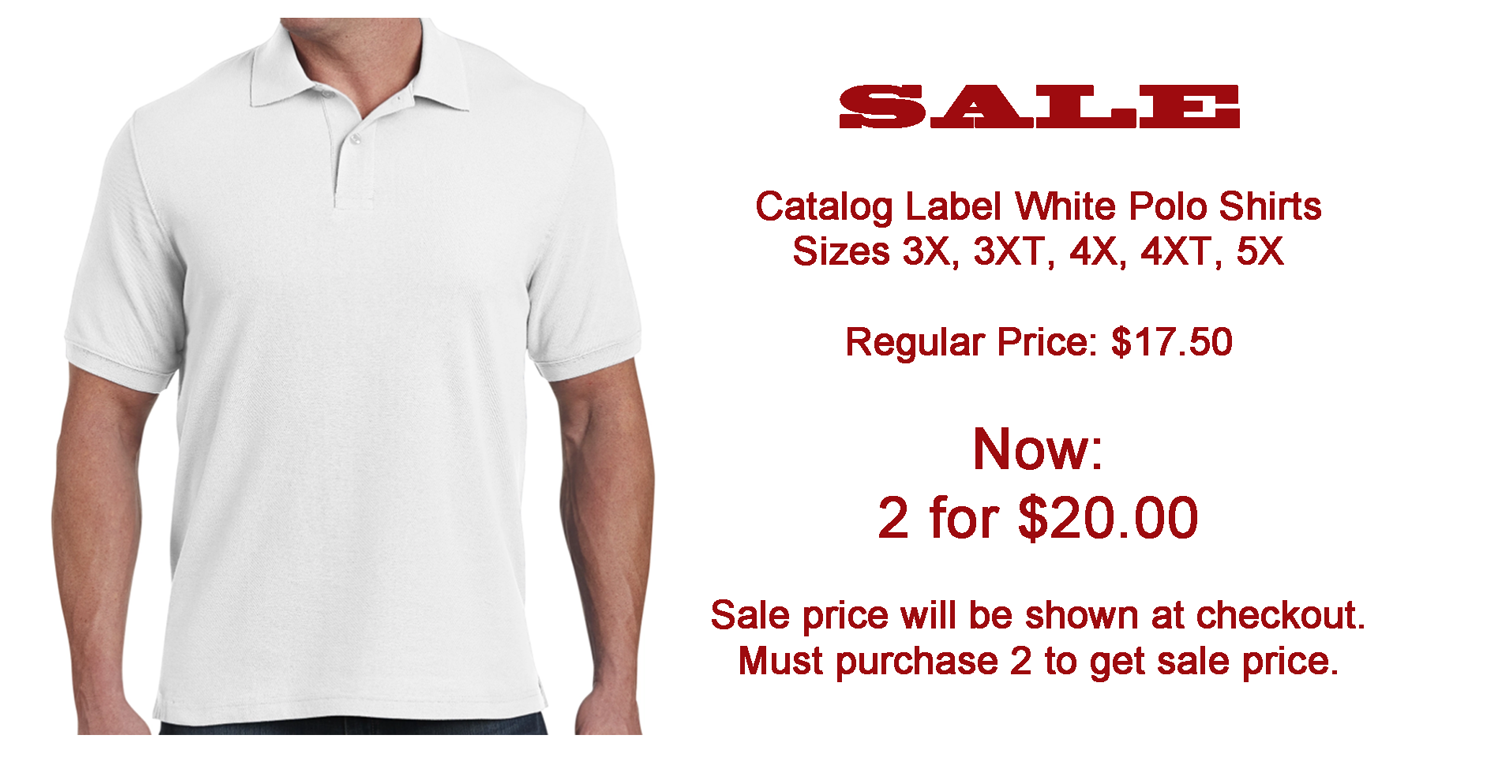 Big and Tall Men's Clothing: Name Brand Clothing at Outlet Prices