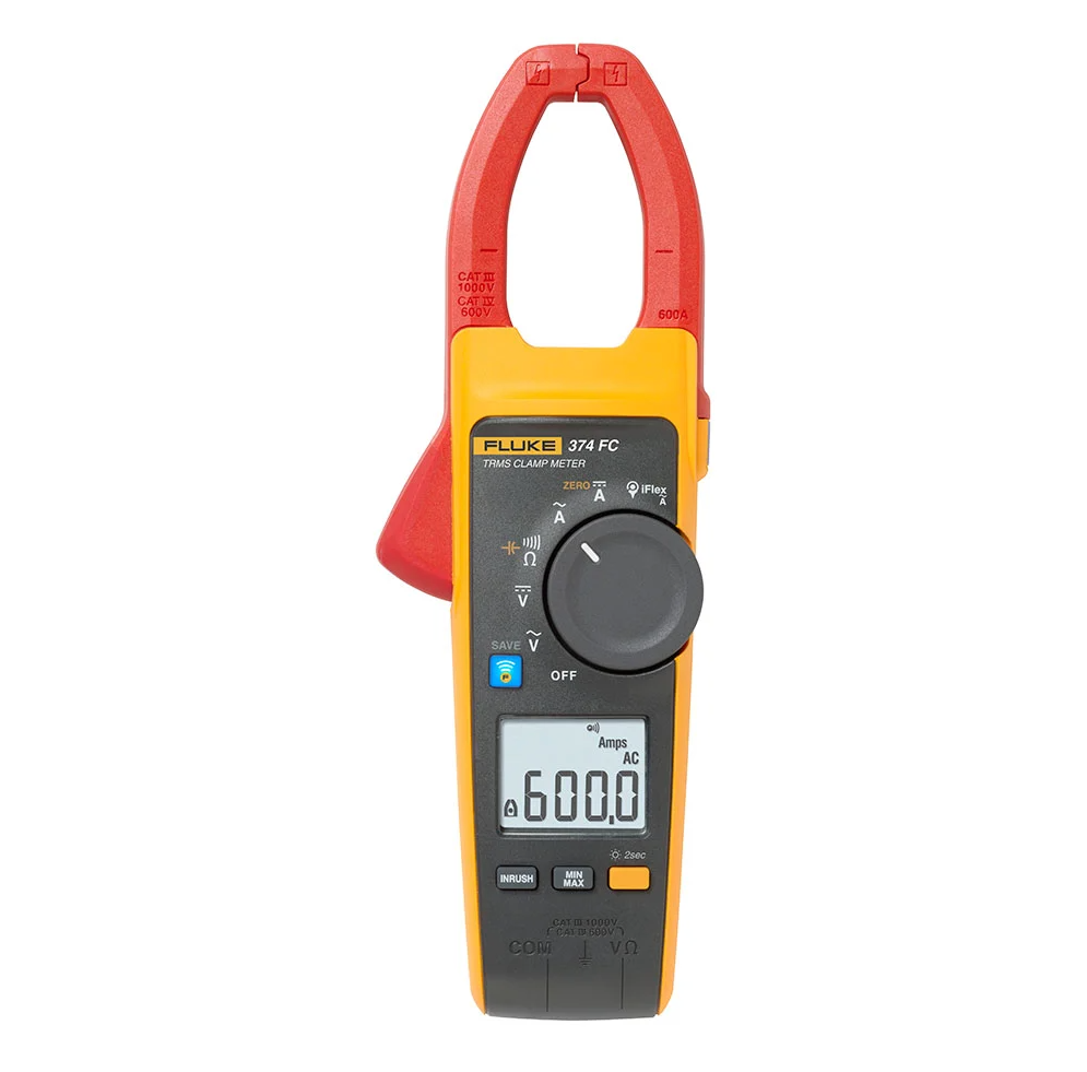 Fluke 600A AC/DC True-RMS Clamp Meter