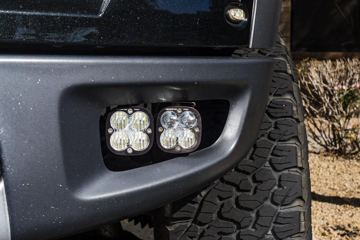 UTV INC 2010-2016 FORD RAPTOR GEN 1 FOG LIGHT MOUNTING BRACKET KIT