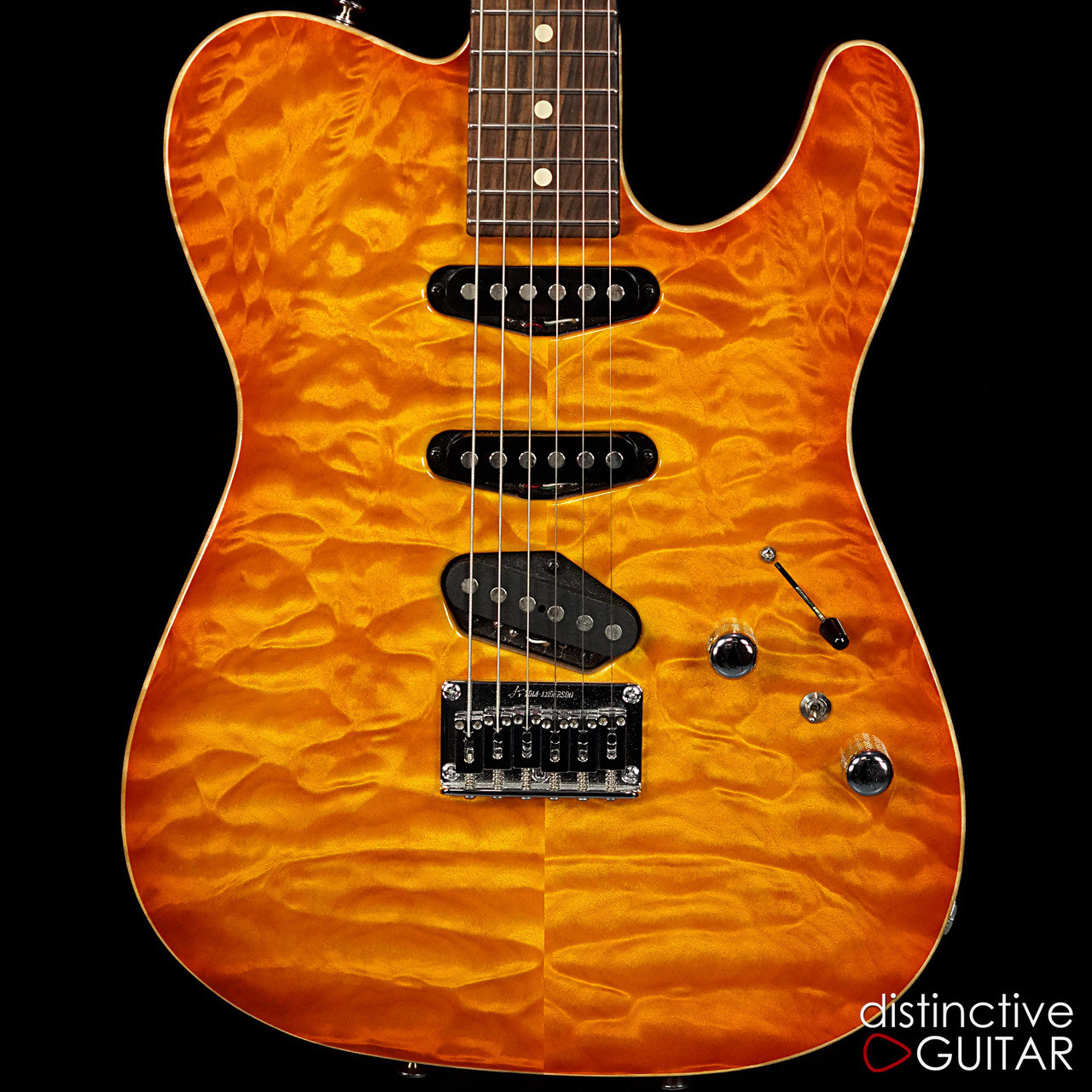 Tom Anderson Drop T Honey Burst