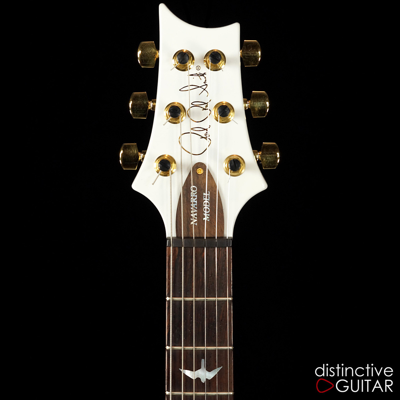 Paul Reed Smith PRS Dave Navarro Custom 24 Signature Jet White