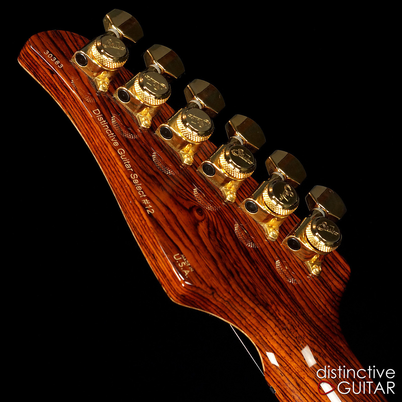 Suhr Custom Modern Distinctive Select #12 Black Limba / Cocobolo ...