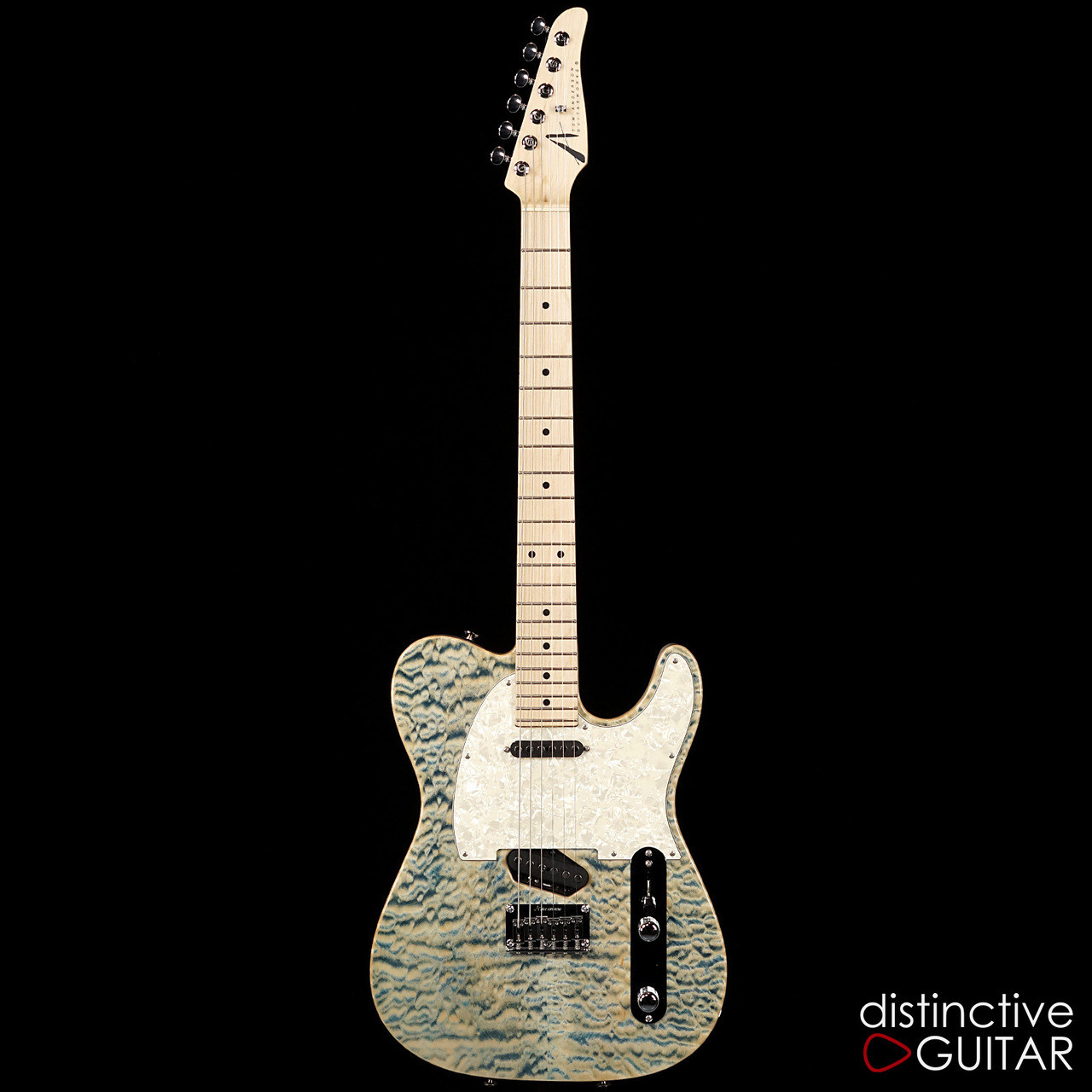 Tom Anderson Drop T Classic Natural Blue Quilt 02-21-17N