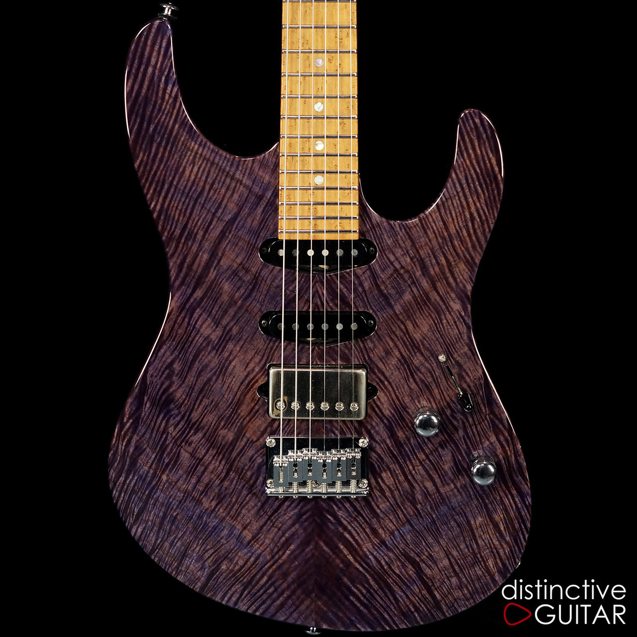 Suhr Modern Custom Trans Purple Flame Top 22614