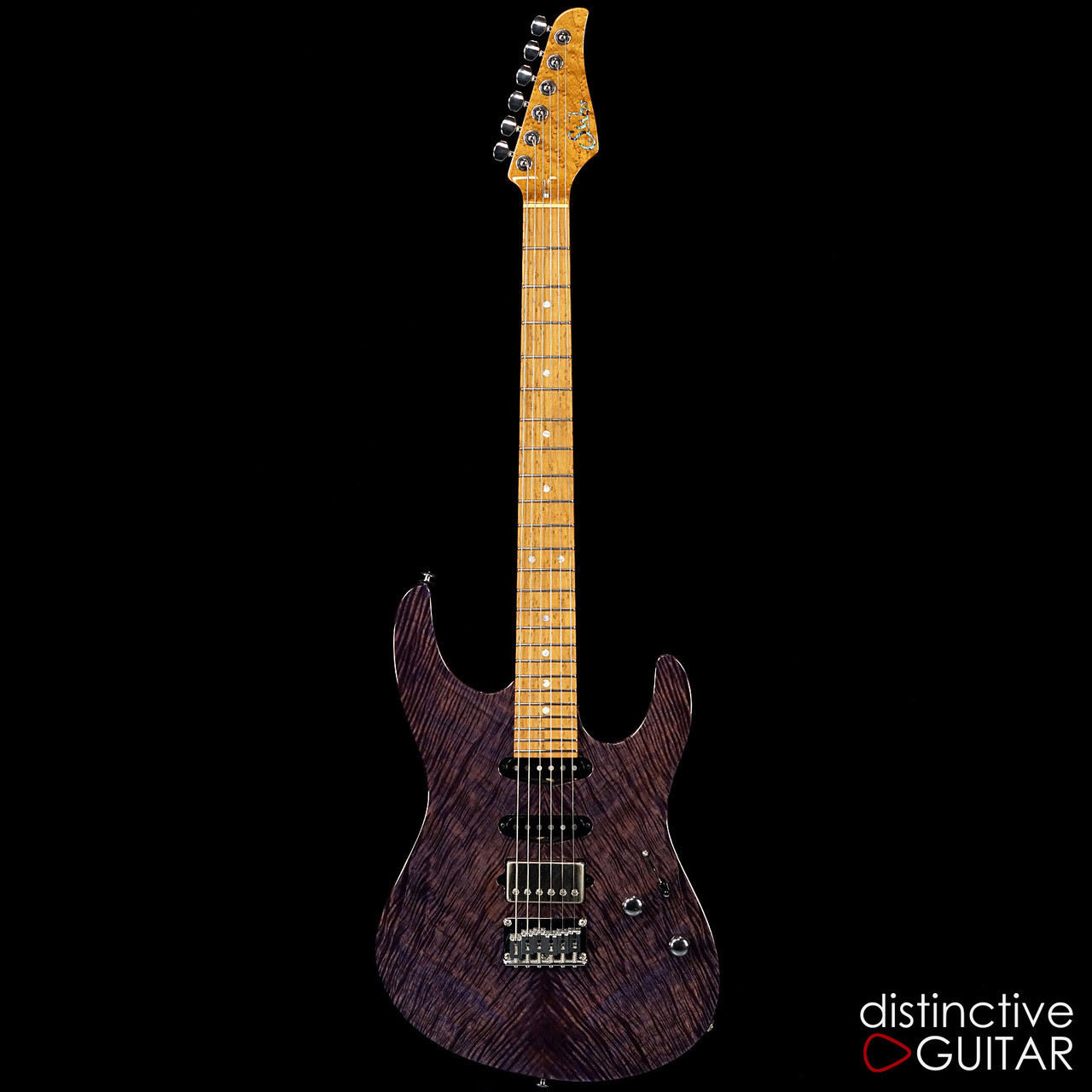 Suhr Modern Custom Trans Purple Flame Top 22614