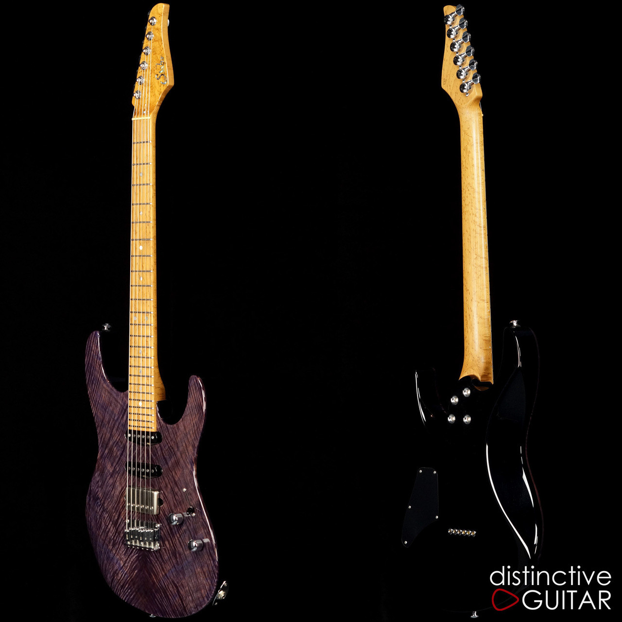 Suhr Modern Custom Trans Purple Flame Top 22614