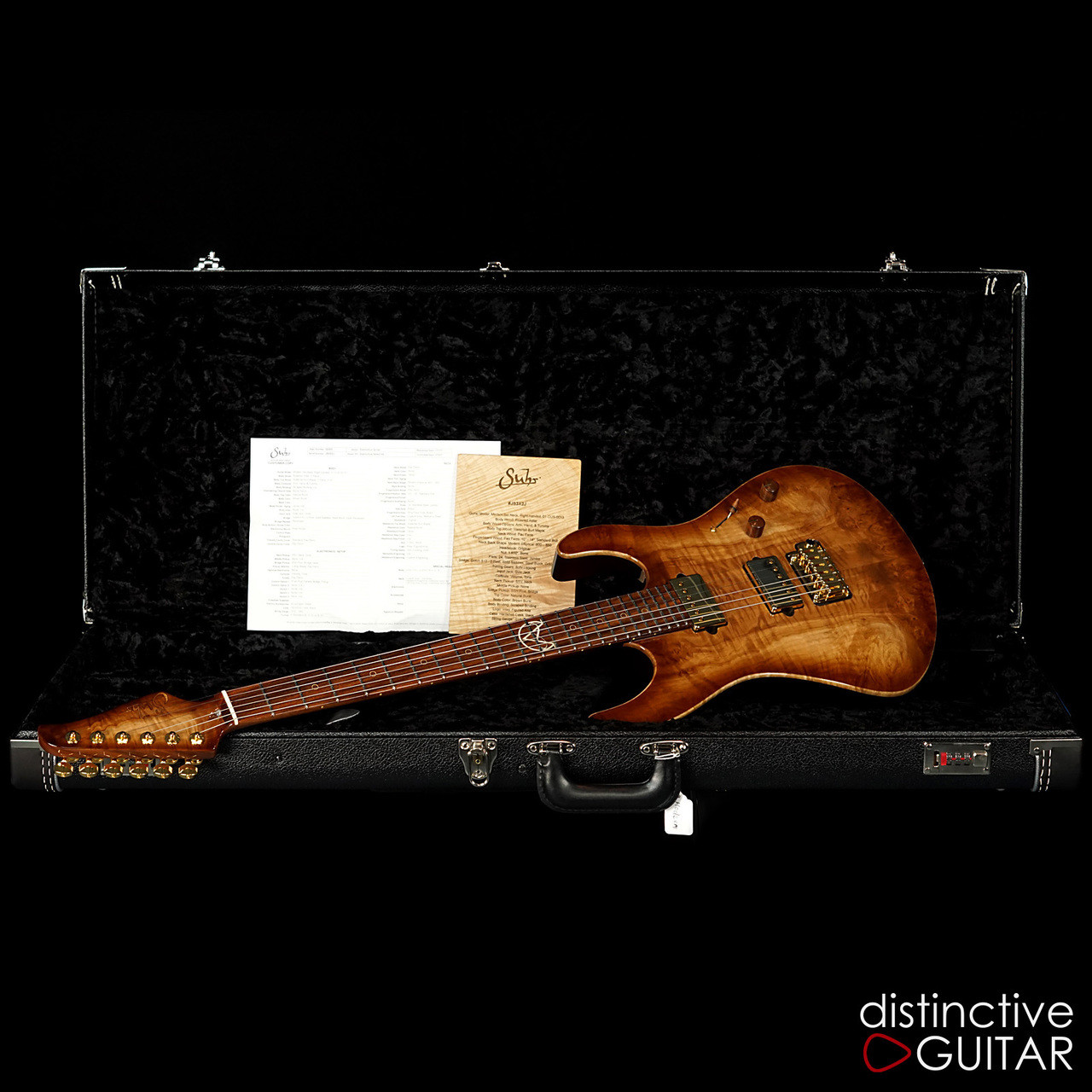 Suhr Modern Custom Set Neck Distinctive Select #4 Natural Burst JS3X2J