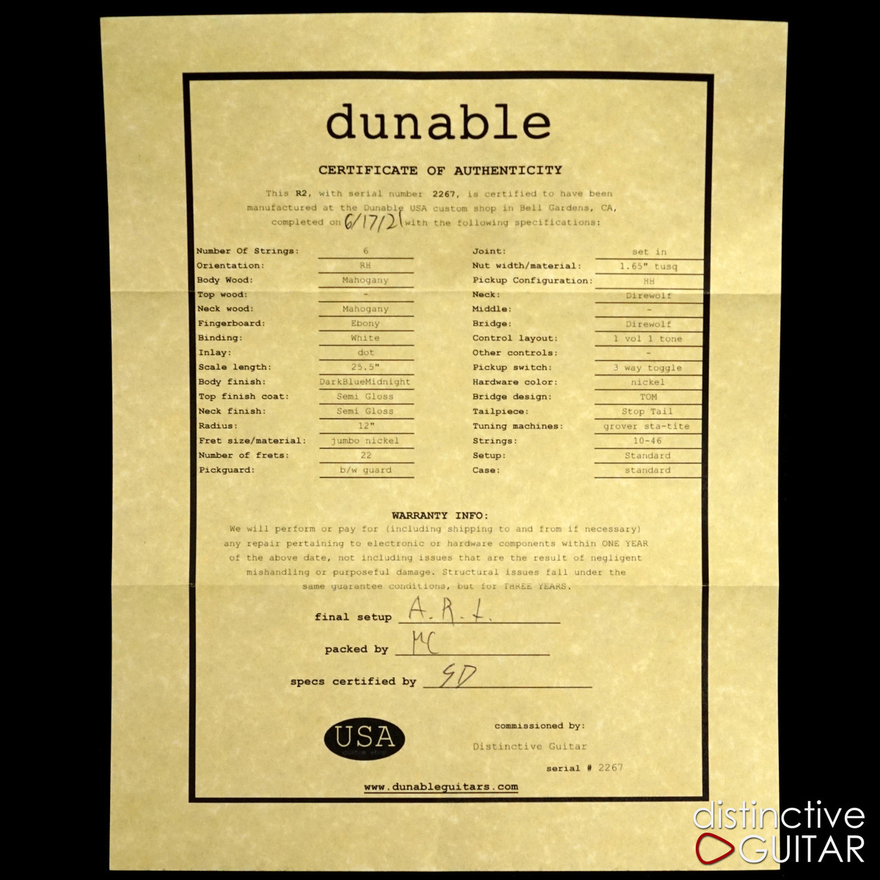 Dunable R2 Midnight Blue