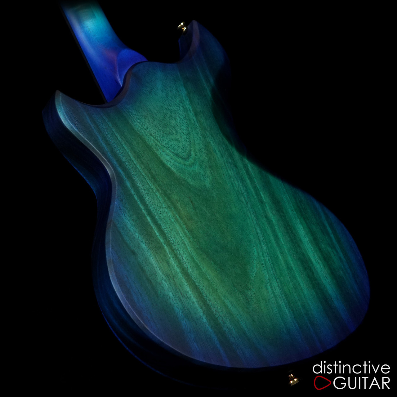 Dunable Cyclops Trans Blue Burl Top