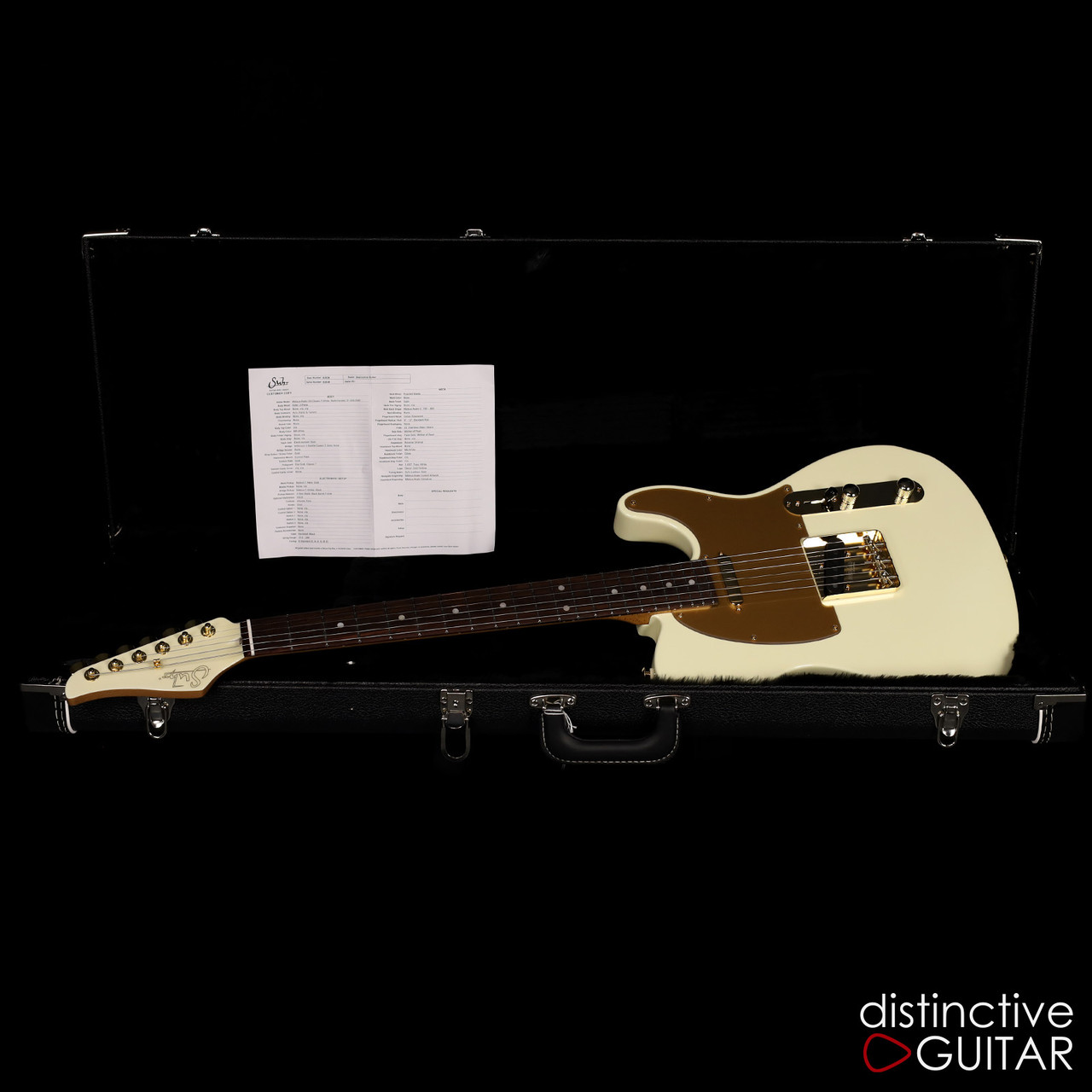 Suhr Mateus Asato Classic T Signature Black