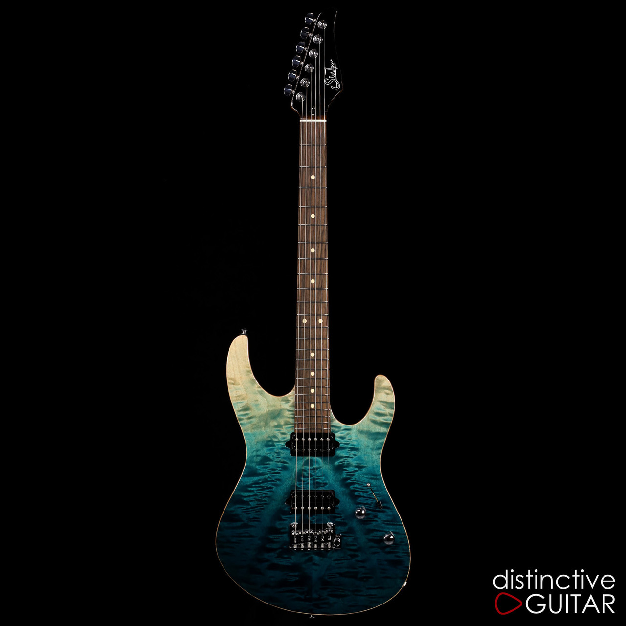 Suhr Modern Set-Neck LE - Teal Fade