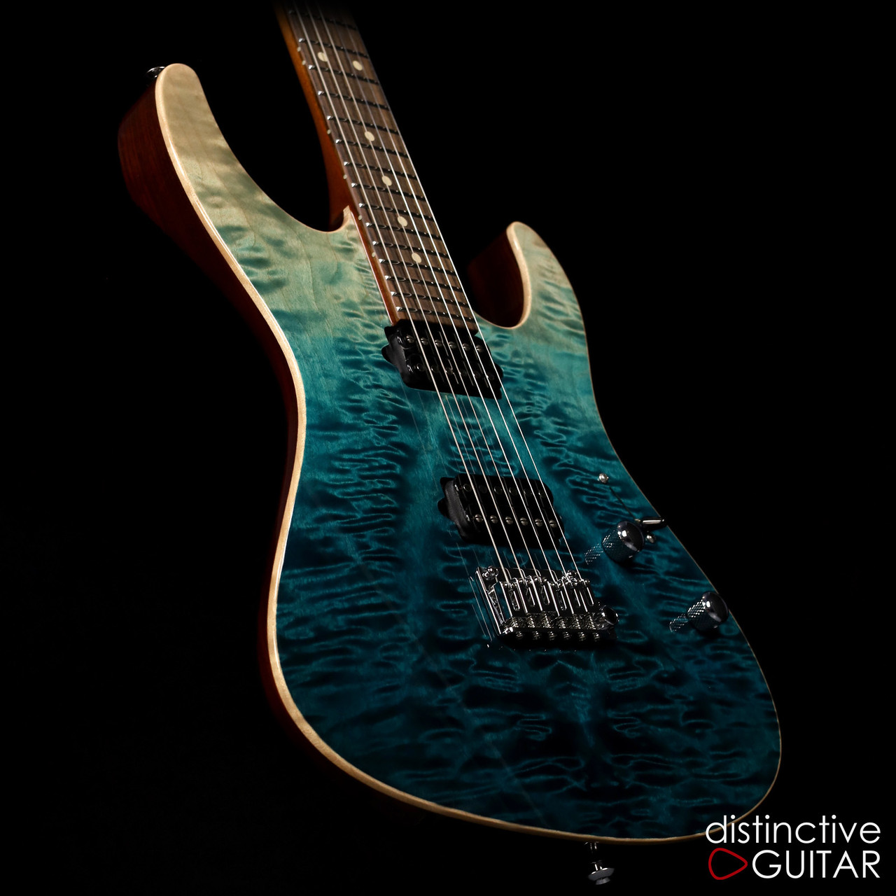 Suhr Modern Set-Neck LE - Teal Fade