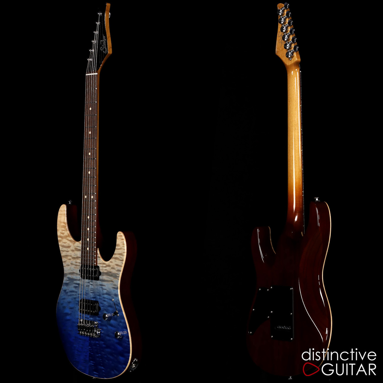 Suhr Modern Set-Neck LE - Blue Fade