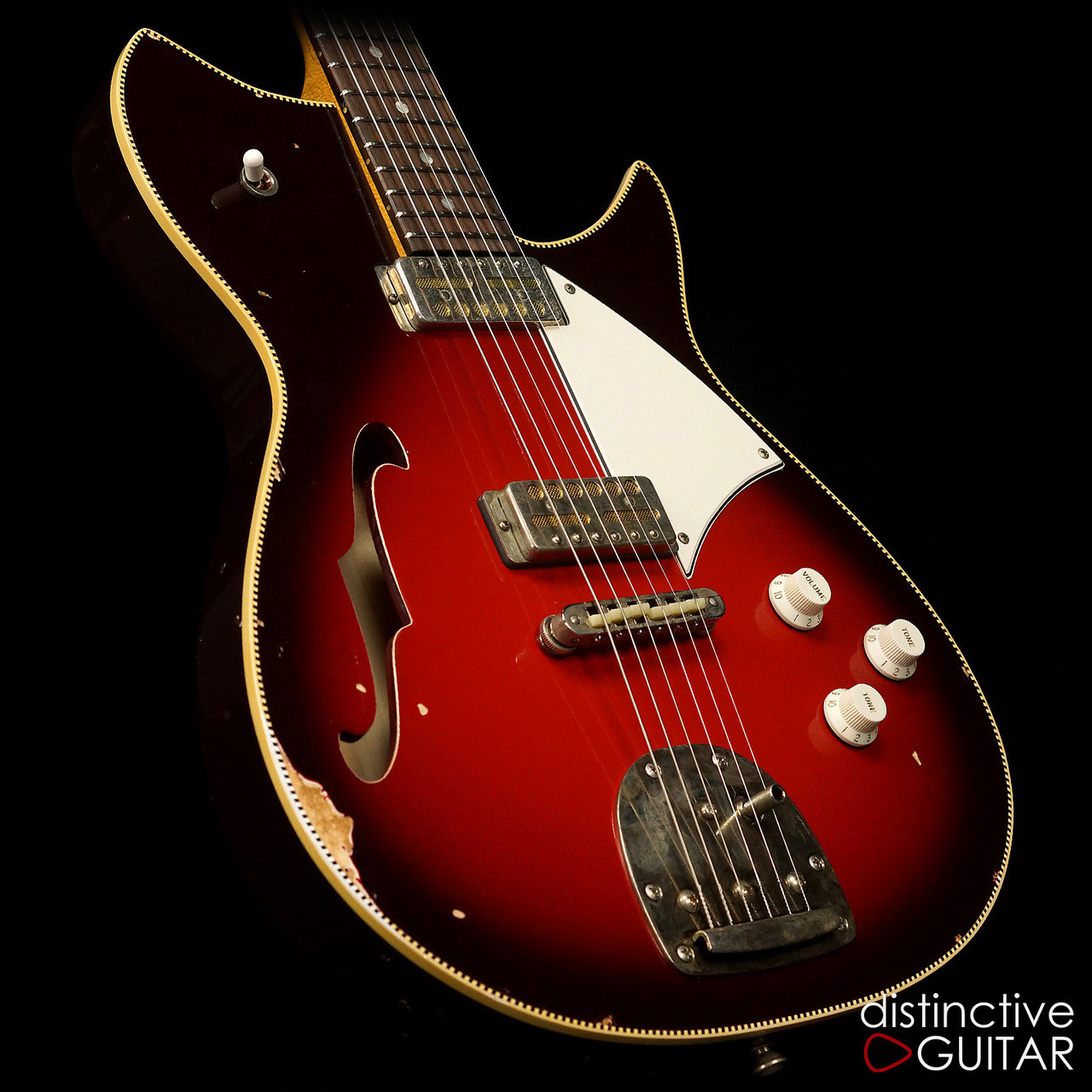 Fano Alt de Facto RB6 Thinline Red Burst
