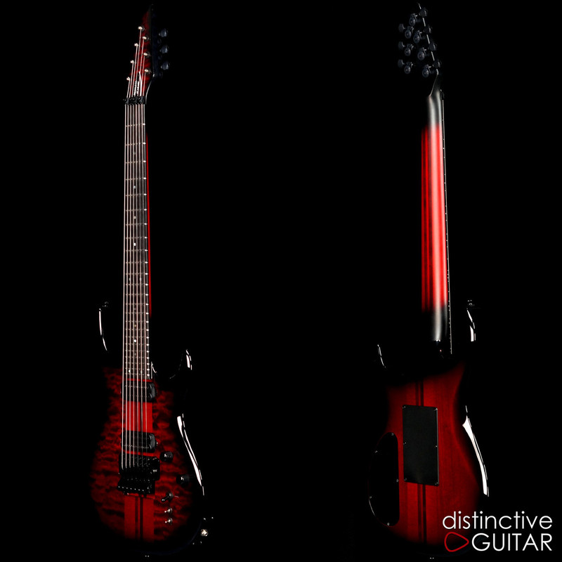 Carvin DC727 7 String Deep Black Cherry Burst