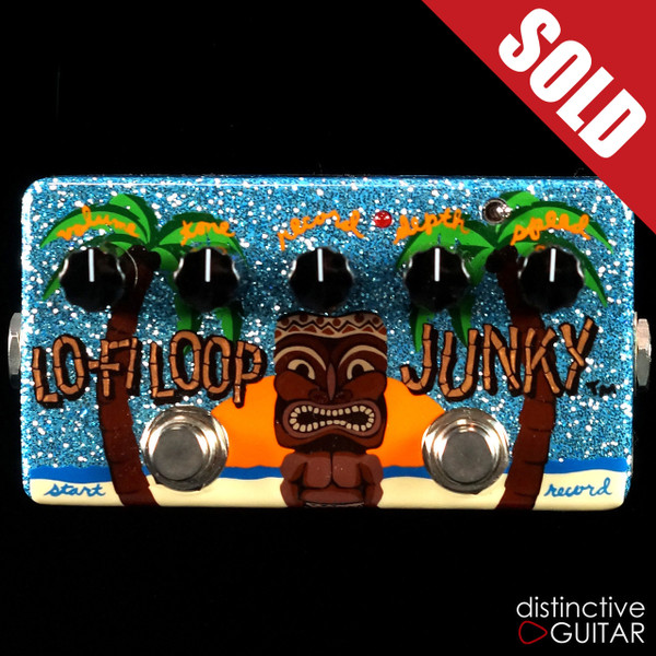Zvex Instant Lo Fi Loop Junky NAMM Show Custom Hand Painted EE106