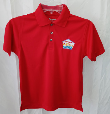 POLO ROJA CASITA FELIZ 9000-LCF - UNIFORMS OUTLET INC.